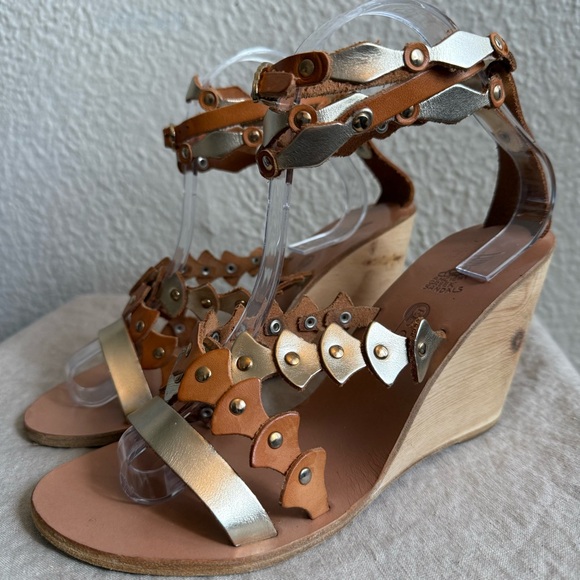 Ancient Greek Sandals | Shoes | Ancient Greek Wedge Sandals | Poshmark
